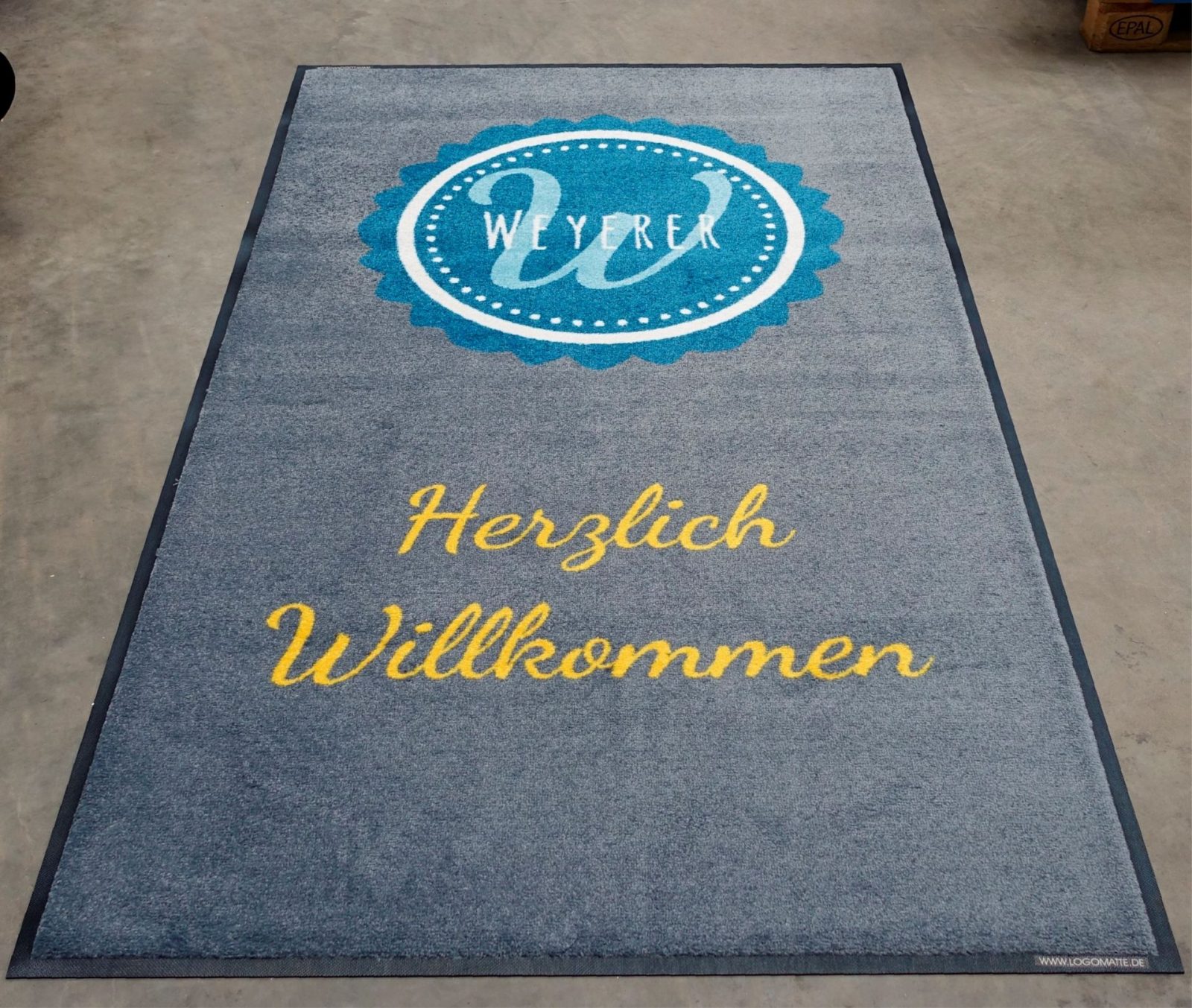Logomatten | Werbematte | Fußmatten mit Logo bedruckt